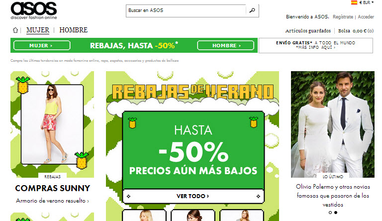 Asos España: opiniones de vestidos y zapatos en la tienda online